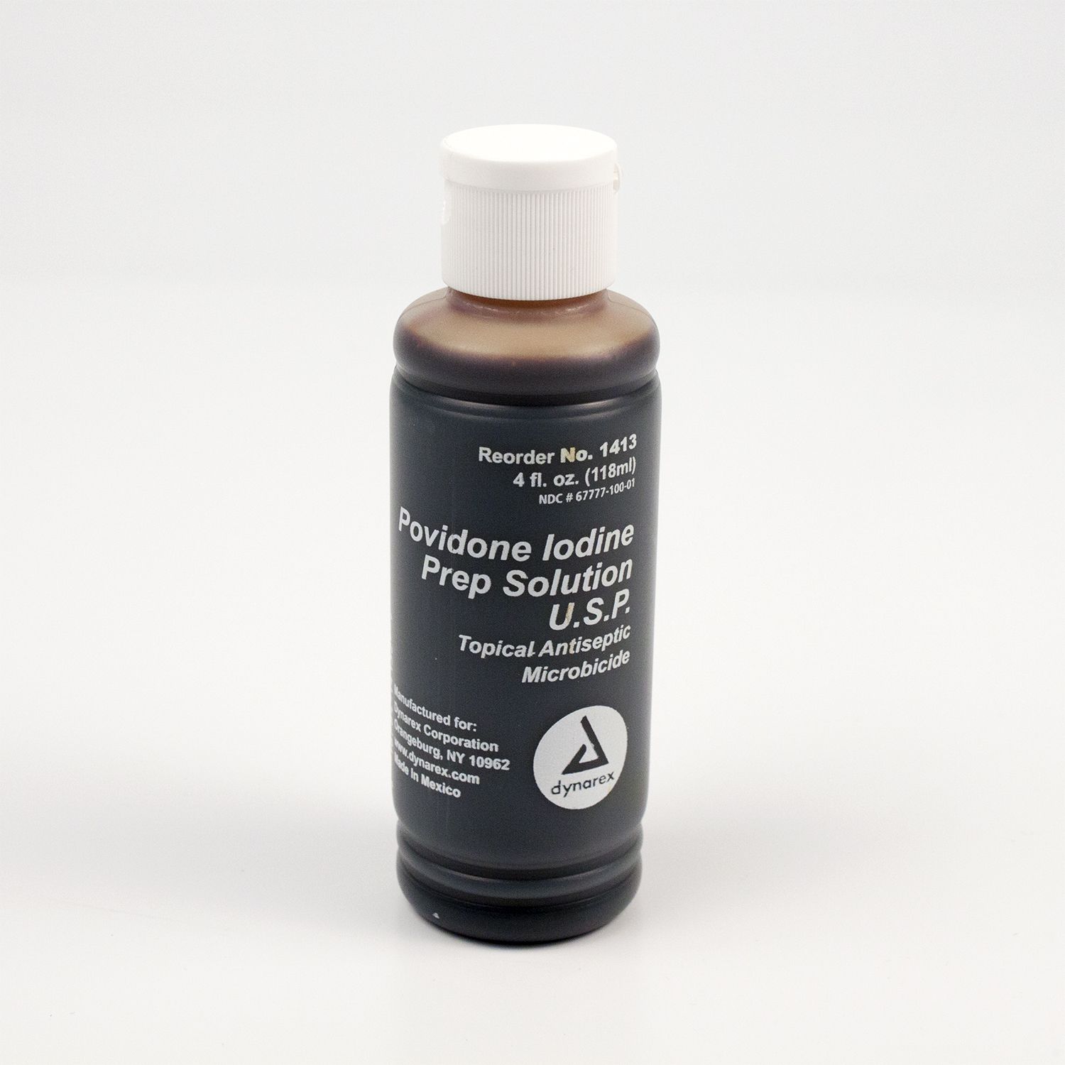 Povidone Iodine 10% Prep Solution 4 oz, Ea