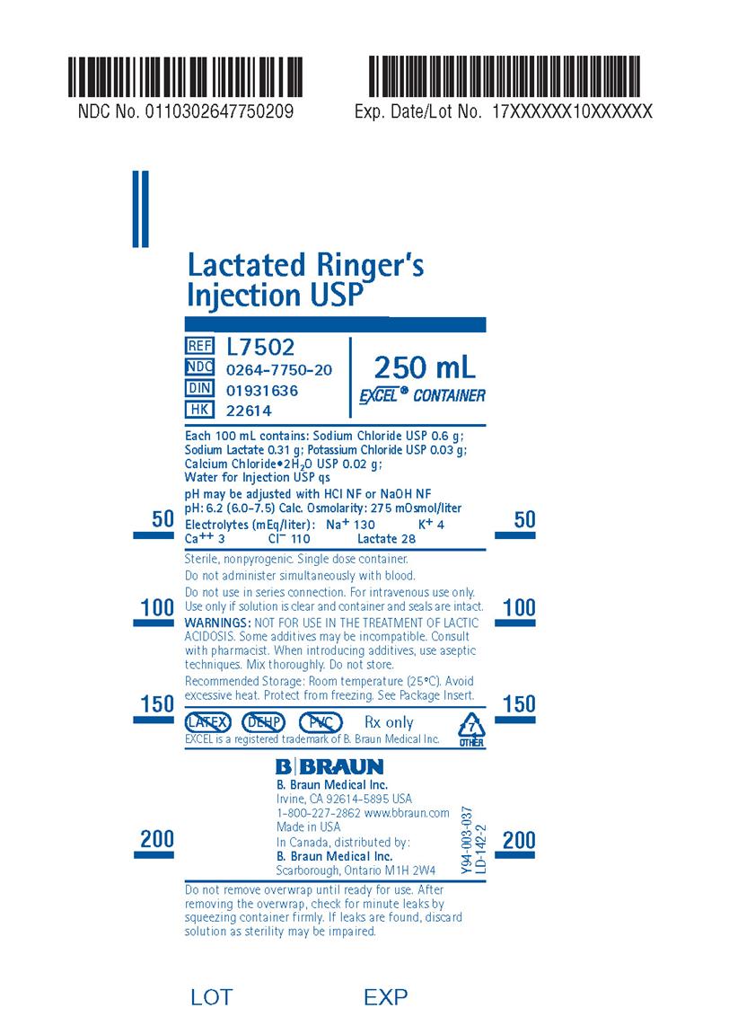 Lactated Ringer's 250 mL Bag, Ea | Dealmed Medical Supplies