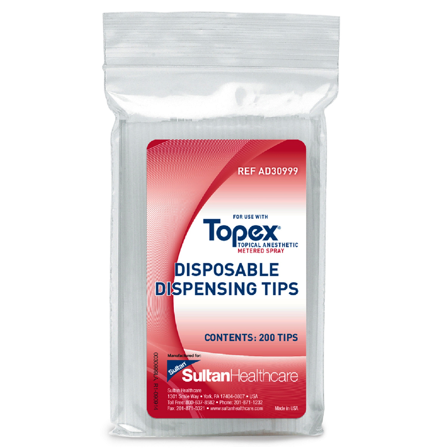 Tips for Topex Metered Spray Tips, 200/Bag | Dealmed Medical Supplies