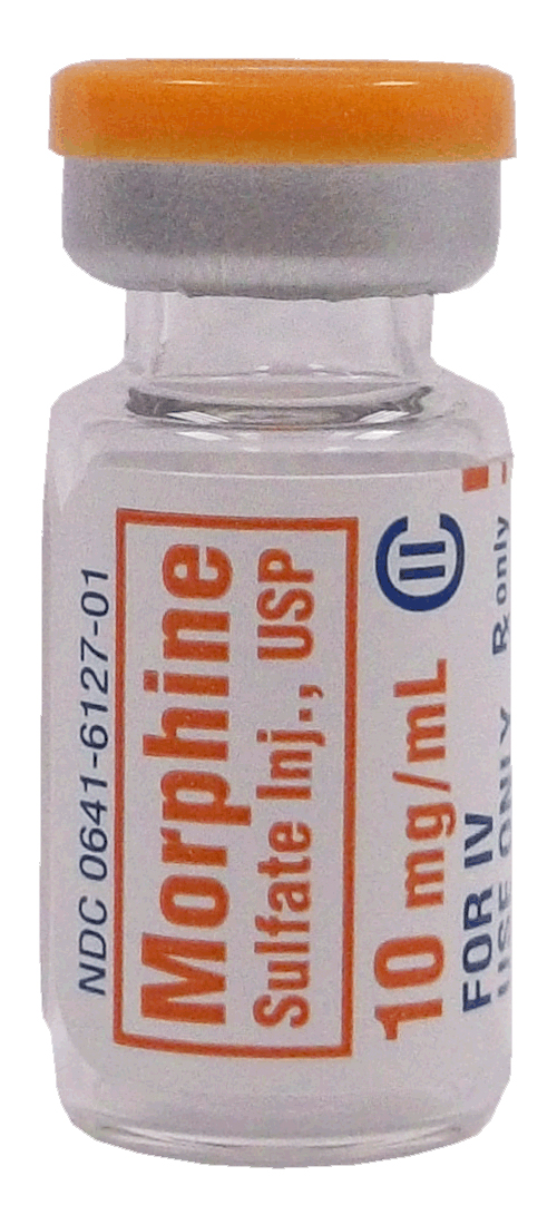 CII Morphine Sulfate 10 Mg 1 ML 25 Pk Dealmed Medical Supplies