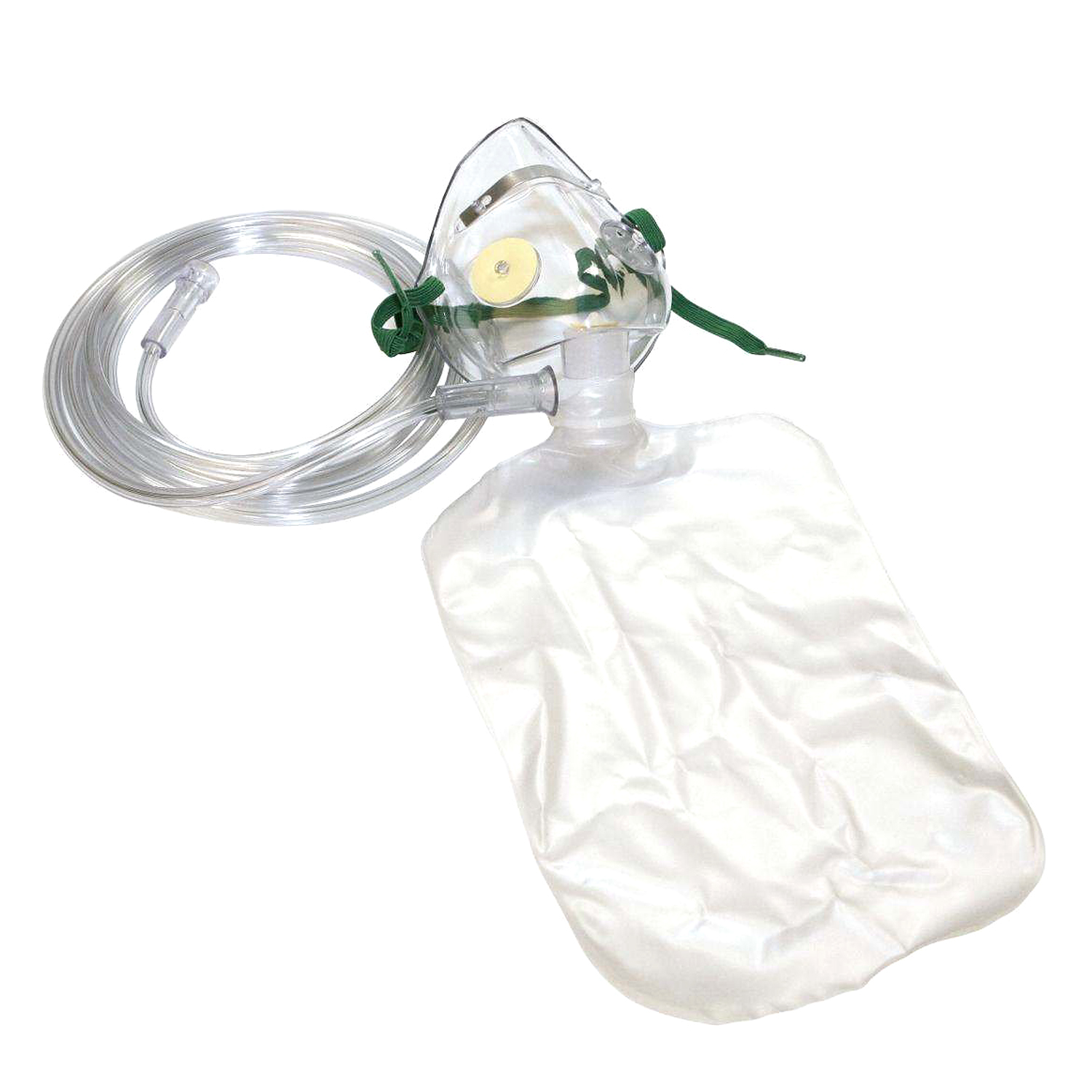 Oxygen Mask Adult High Concentration Non-Rebreather Safety Vent, Ea