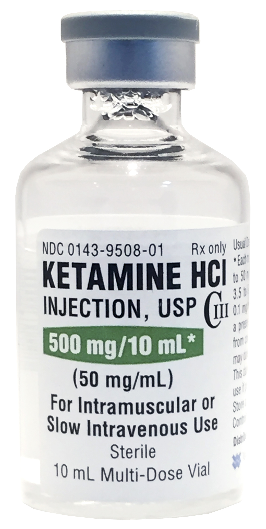 CIII Ketamine 500 mg/10 mL 50 mg/mL 10 mL MDV, 10/Bx | Dealmed Medical ...