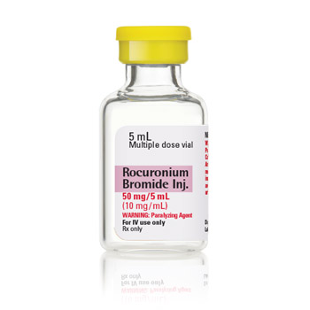 Rocuronium Bromide 10 mg/mL 5 mL MDV, 10/Bx