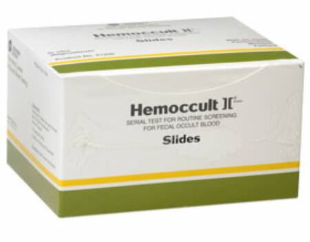 Fecal Occult Test Hemoccult II Triple Slide, 34/Box | Dealmed Medical ...