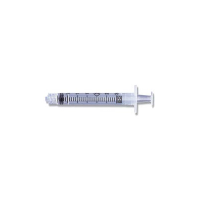 Syringe 3 mL LL, 200/Bx