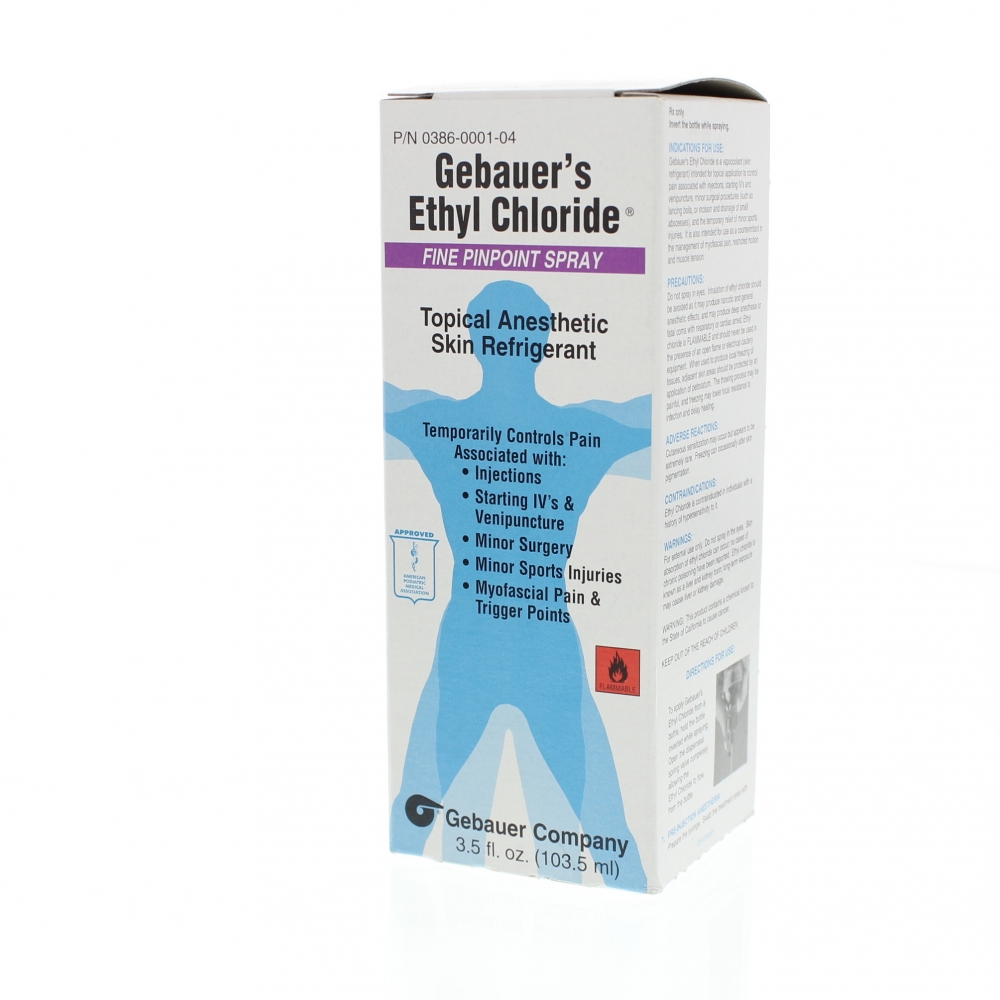 Ethyl Chloride Fine Stream Spray 3½ fl oz, Ea