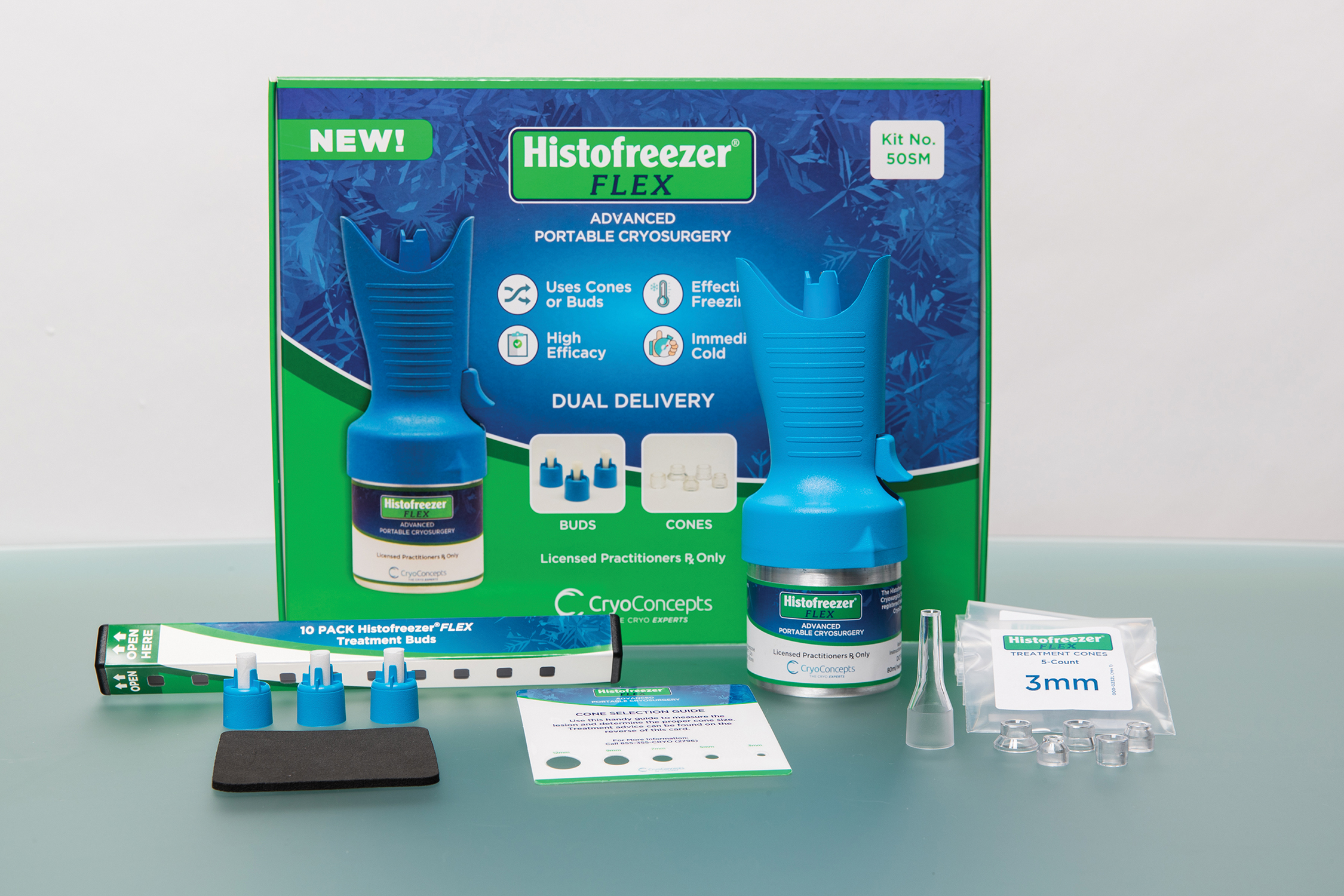 Cryosurgical Kit Histofreezer Flex 50 Treatments, Ea