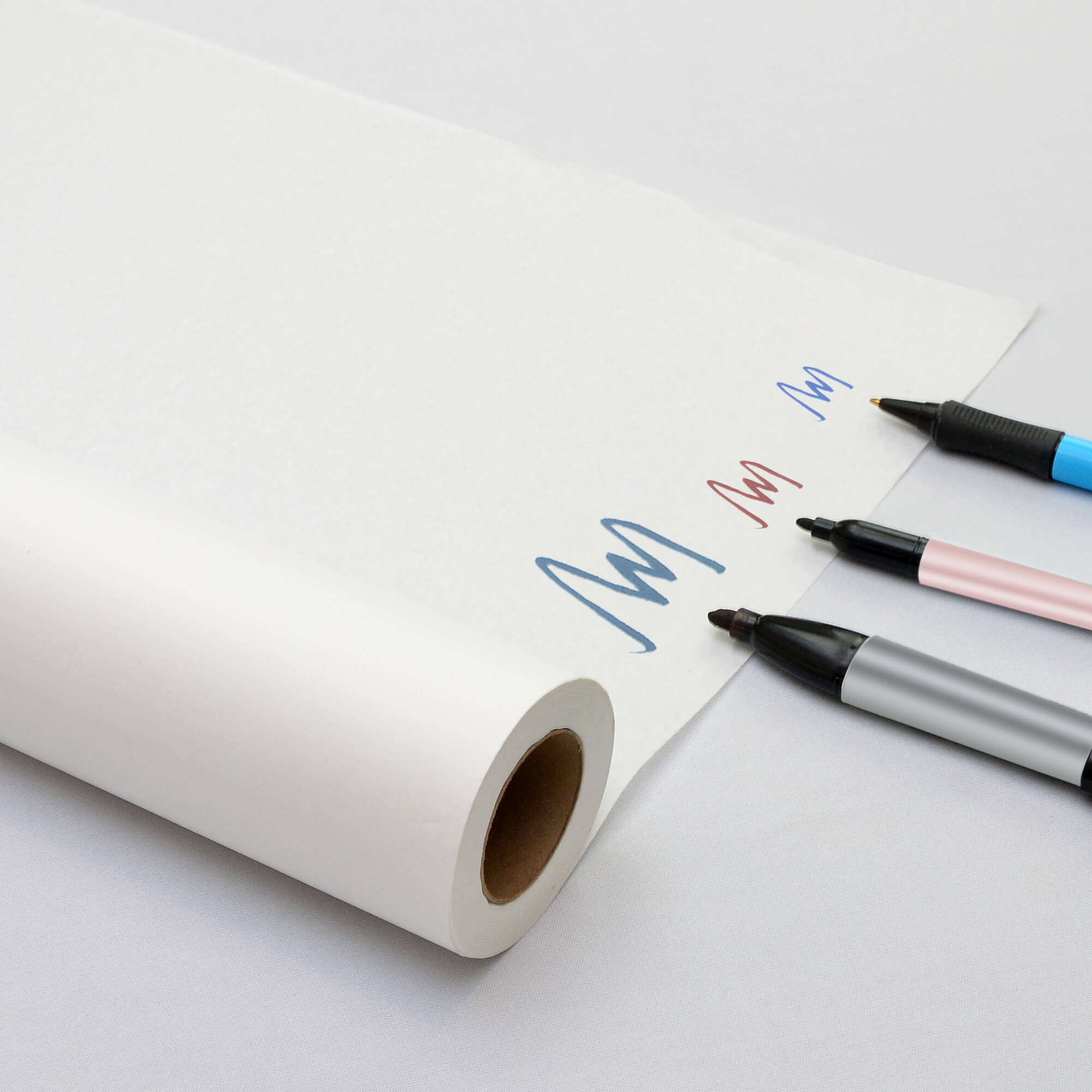 Table Paper Smooth 18" x 225' White, 12/Case