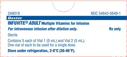 Infuvite Adult Multivitamin Kit 5 mL SDV, 5/Pk | Dealmed Medical Supplies